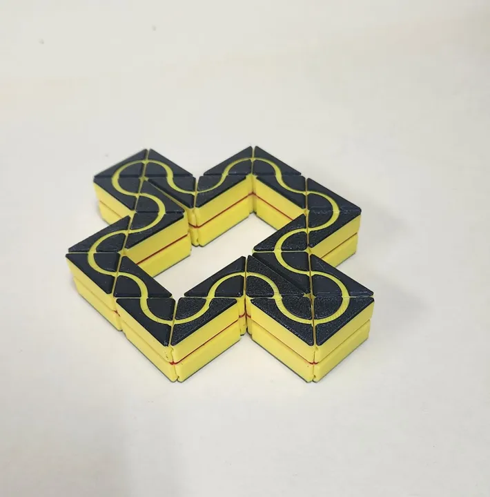 Snake Cube in-place print by FunOrNothing - MakerWorld