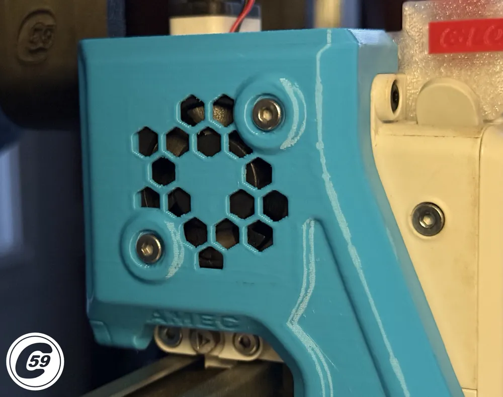 A1/ MINI Toolhead Fan Cover - Extruder Cooler - Free 3D Print Model ...