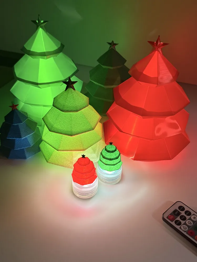 Modern Christmas Tree's - Free 3D Print Model - MakerWorld
