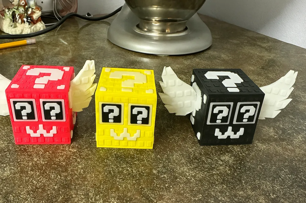 brainrot lucky block - Free 3D Print Model - MakerWorld