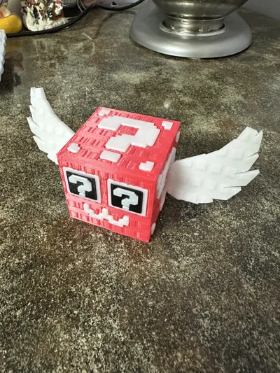 brainrot lucky block - Free 3D Print Model - MakerWorld