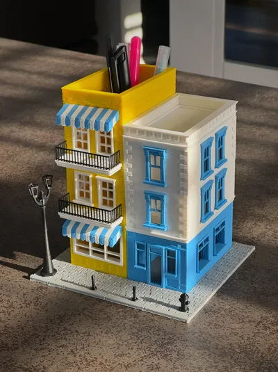 Pocket City – Desk Organizer & Modular Diorama by Structales ...