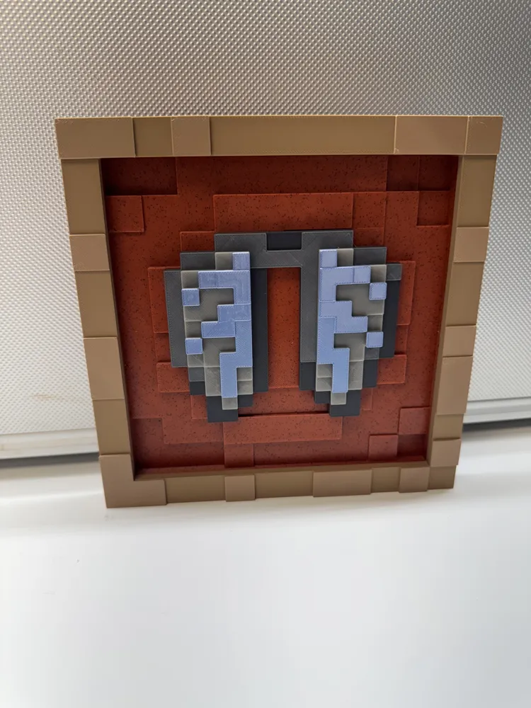 Elytra - Minecraft Item Frame - Free 3D Print Model - MakerWorld