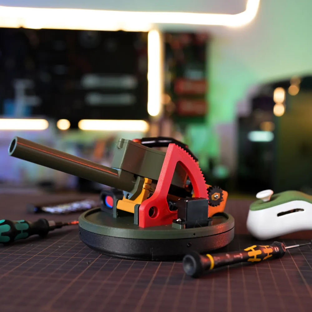 RC 데스크 캐논 - 무료 3D 프린트 모델 - MakerWorld