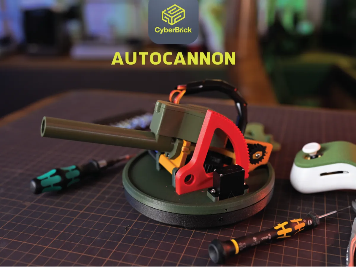 RC 데스크 캐논 - 무료 3D 프린트 모델 - MakerWorld