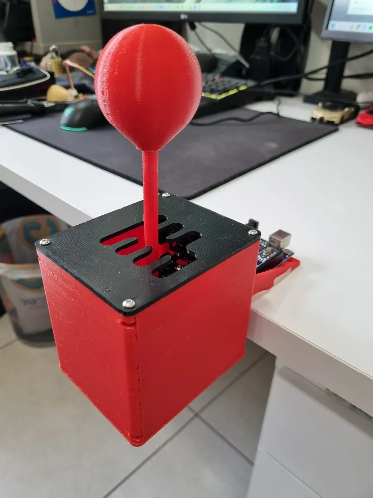 H patter Gear Shifter - Sim Racing - Free 3D Print Model - MakerWorld