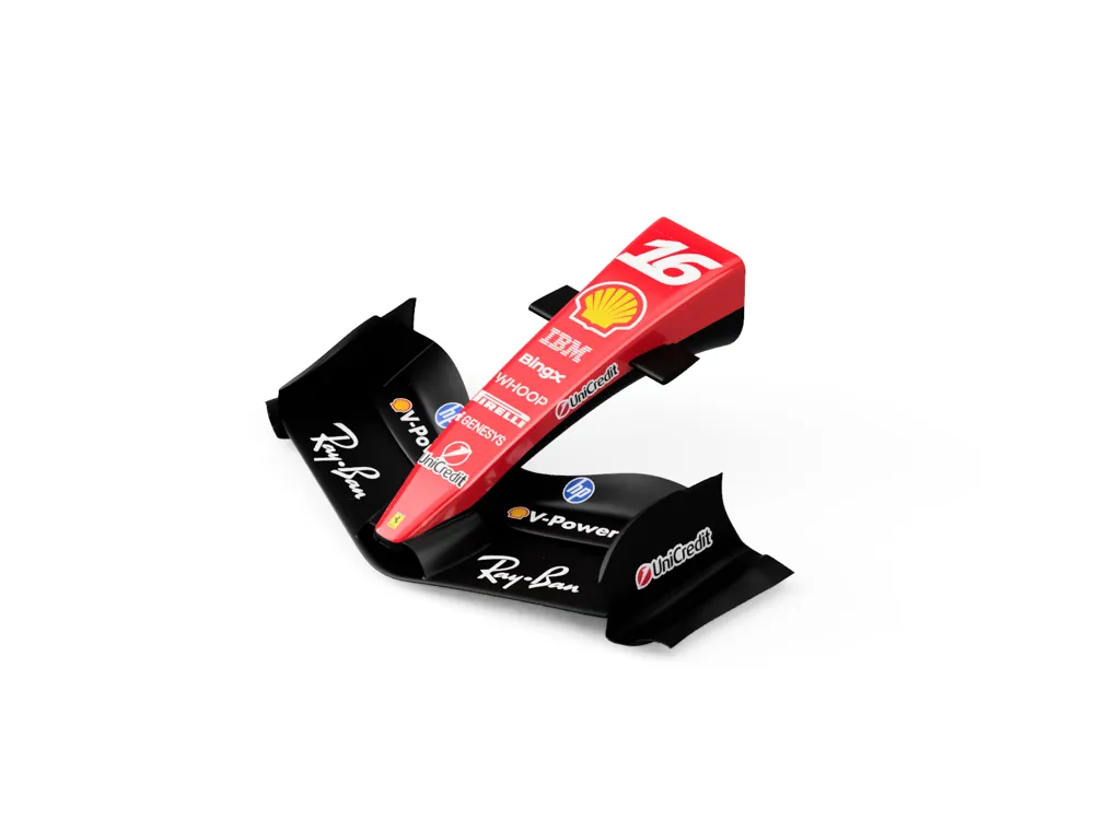 Ferrari SF-26 F1 2026 Front Wing 1/8 Scale +decals - Free 3D Print ...