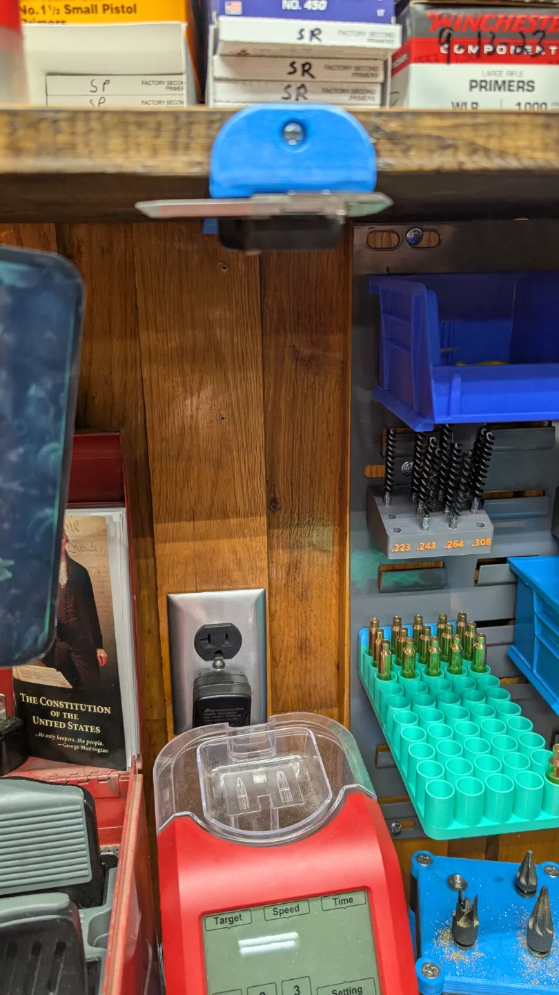 Under Shelf Digital Caliper Holder by Squatch - MakerWorld