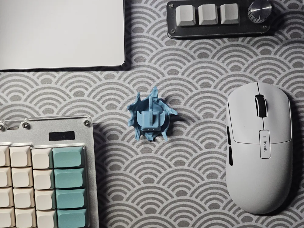 XDA Keycap and Clicker: Shark by Phi MakerWorld: Download Free 3D Models