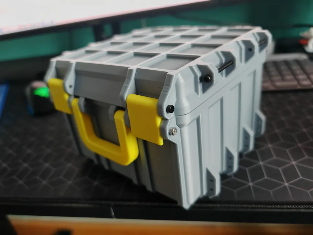 Full stackable gridfinity box 18x13cm by Paul MakerWorld: Download Free ...
