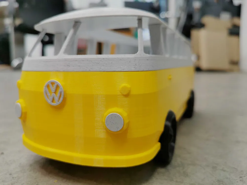 Volkswagen Bus Planter - Free 3D Print Model - MakerWorld