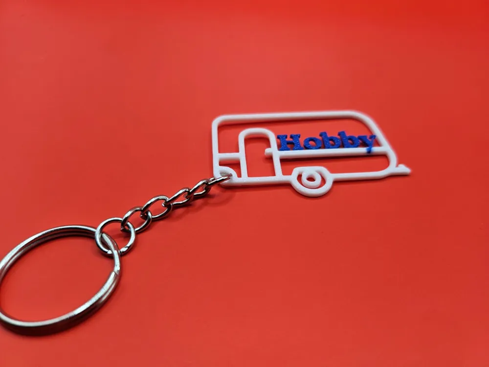 HOBBY Caravan Keychain by Hofi - MakerWorld