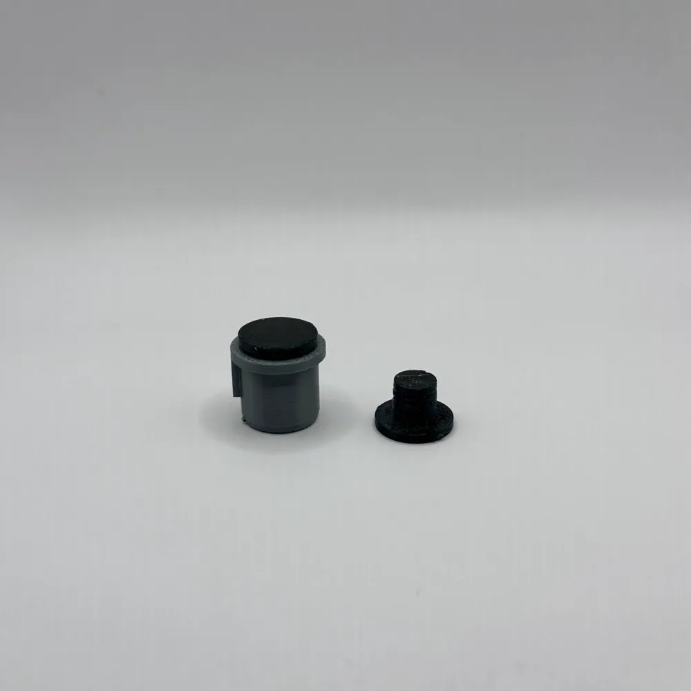 TPU Button Insert Pad for the X1C BLV AMS Riser Remixed by myke_young - MakerWorld