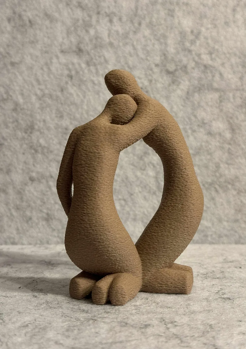 Female Couple Statue / Sculpture Friendship / Love - Free 3D Print ...