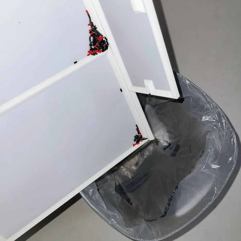 Easy-Clean Debris Tray Diaper for Bambu P1S / X1 - Free 3D Print Model ...