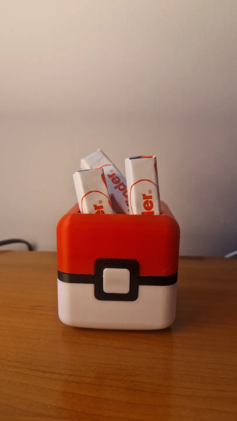 Pokémon Poké ball-Inspired Planter & Container by Jersk - MakerWorld