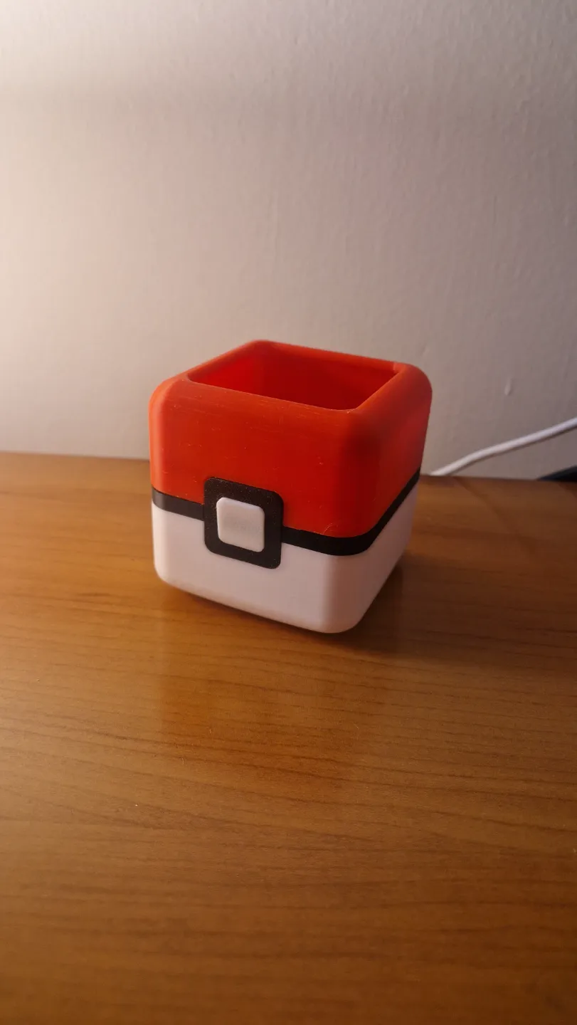 Pokémon Poké ball-Inspired Planter & Container - Free 3D Print Model ...