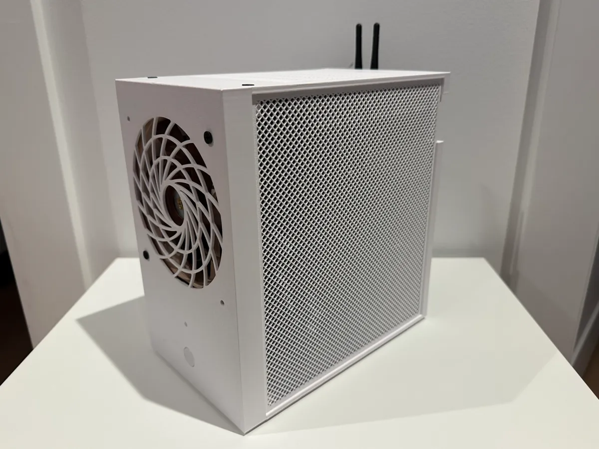 Budget 7,5L Mini-ITX Gehäuse - nur 500g Filament – Kostenloses 3D ...