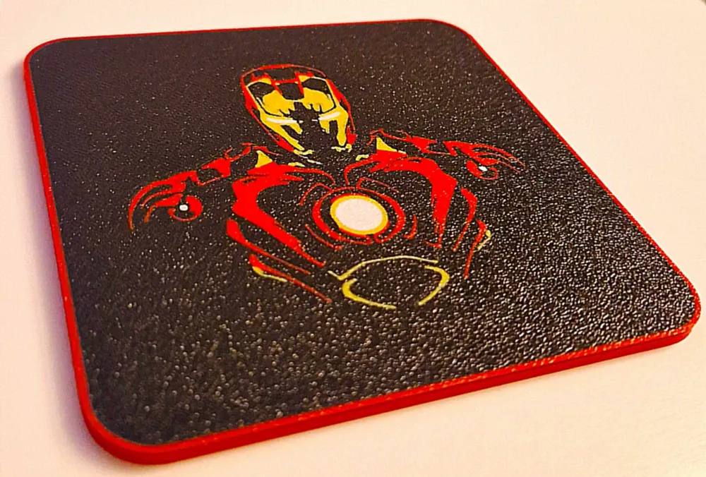 Iron Man & Hulk Coasters by SA3D DesignsMakerWorld: Download Free 3D Models