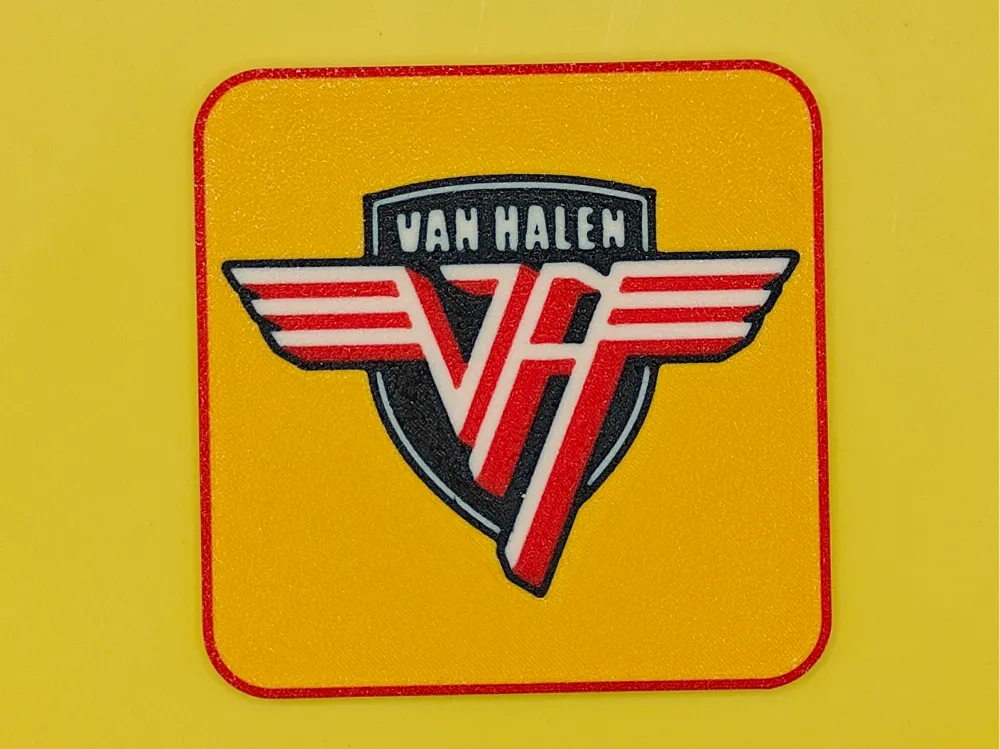 Van Halen Coasters by railimages - MakerWorld