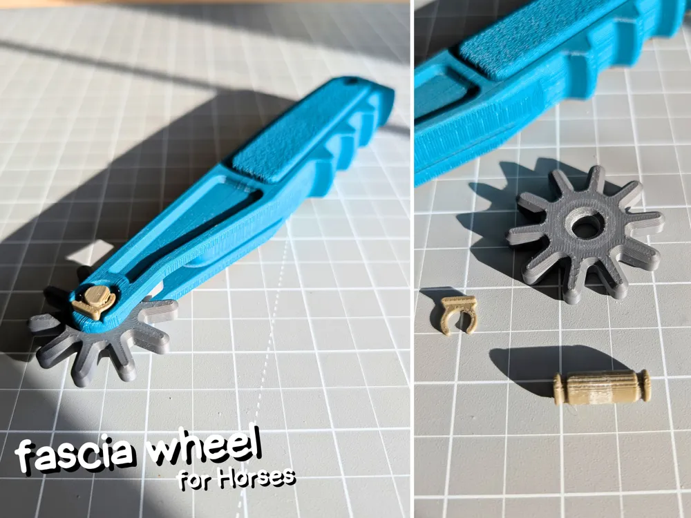 Fascia wheel for horses and people by Super_Laserkatz MakerWorld ...