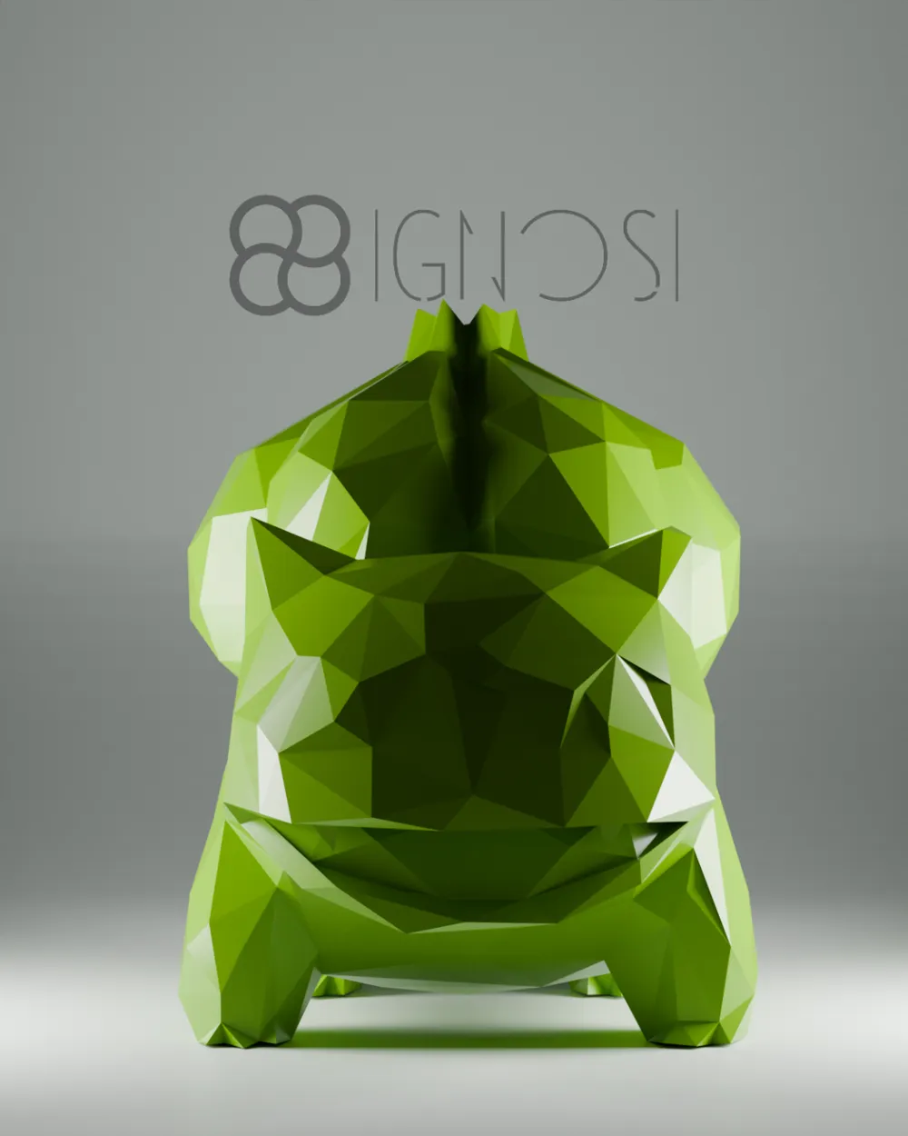 (#1) Bulbasaur Low Poly by Ignosi - MakerWorld