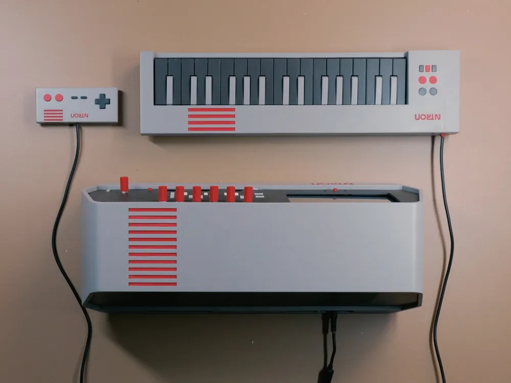 Ntron Arcade + Chiptune Synth by Artifextron MakerWorld: Download Free ...