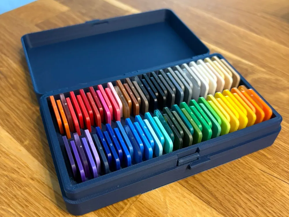 Caja imprimible en el sitio para muestras de filamento por jlbsck MakerWorld: Descarga Modelos ...