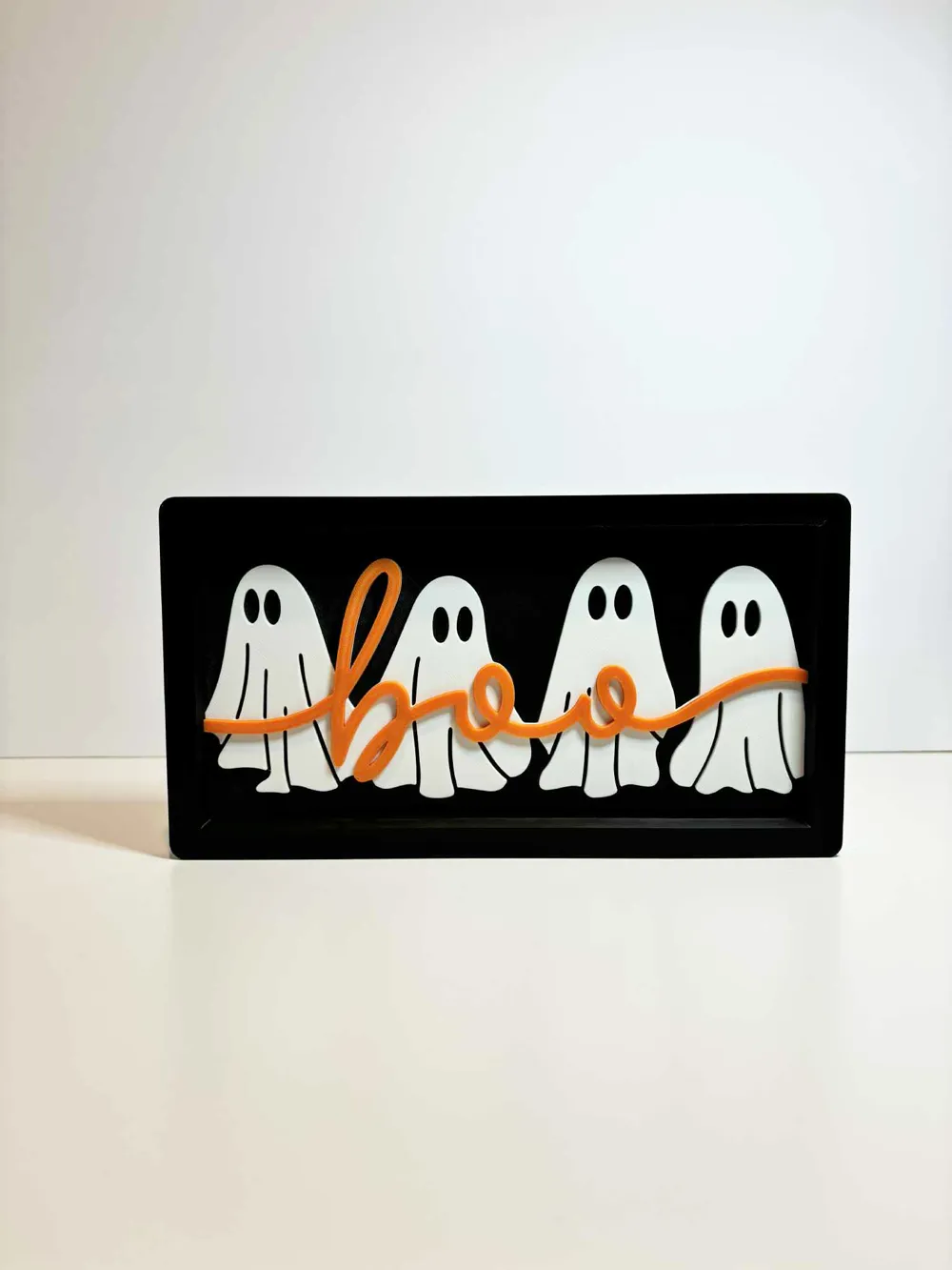 Boo ghost tabletop decor by Tinker Link MakerWorld: Download Free 3D Models