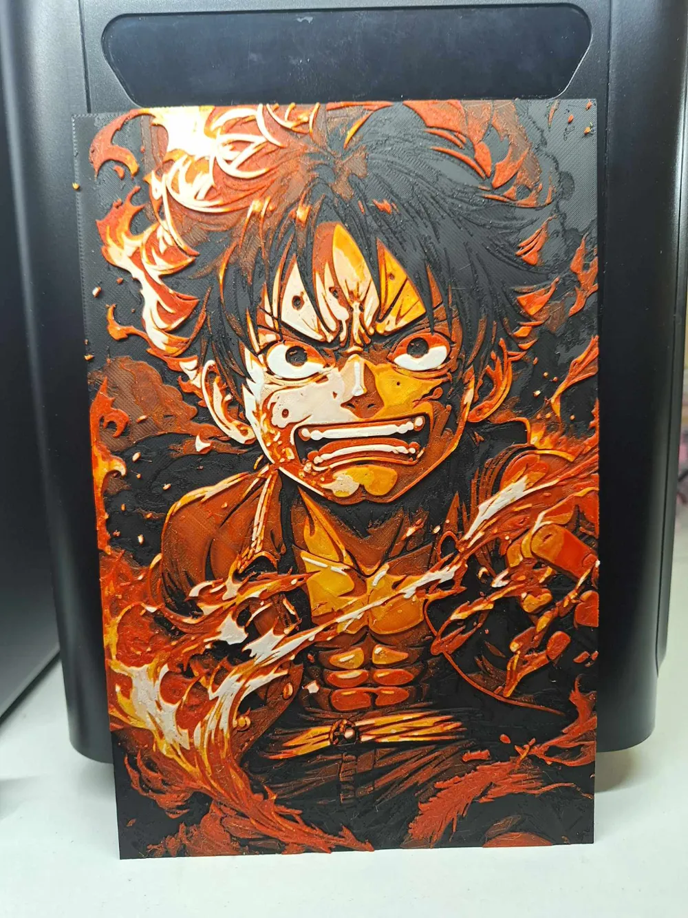 Luffy One Piece Hueforge 4 Colors by LLDJ3D - MakerWorld