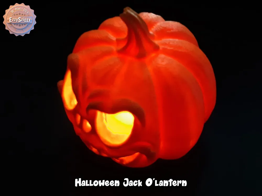 Halloween Jack O'lantern by EzzySziggy MakerWorld: Download Free 3D Models