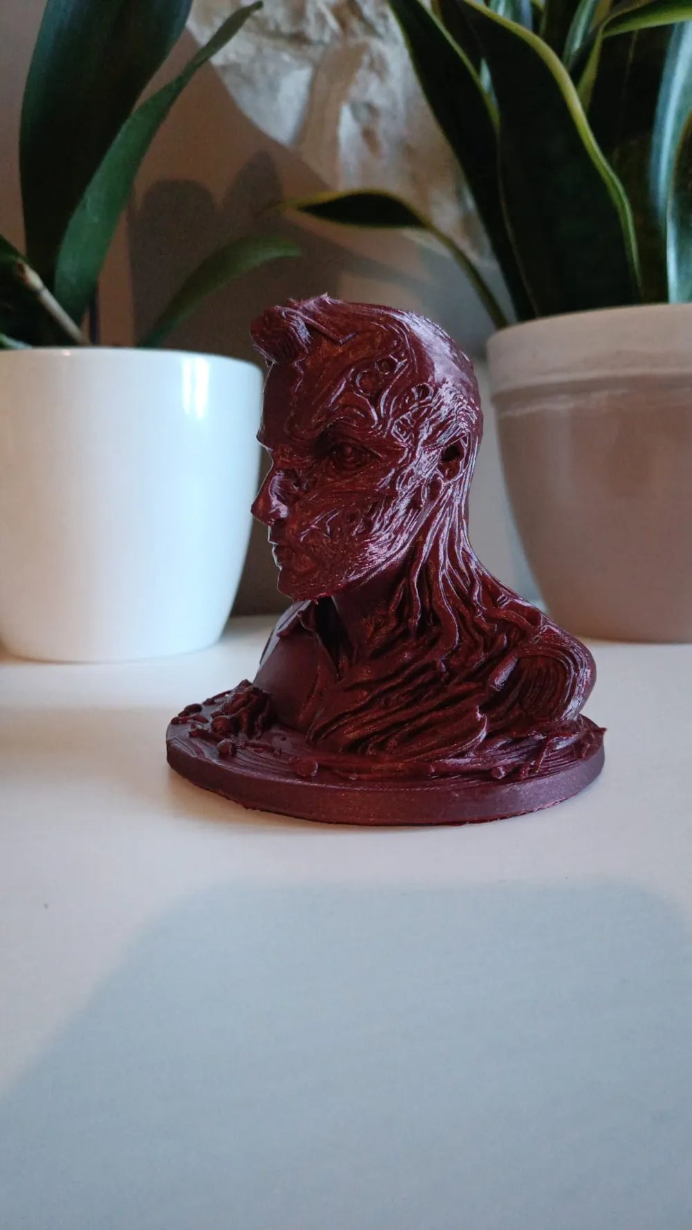 Vecna Bust - Stranger Things Double Face - Free 3D Print Model - MakerWorld