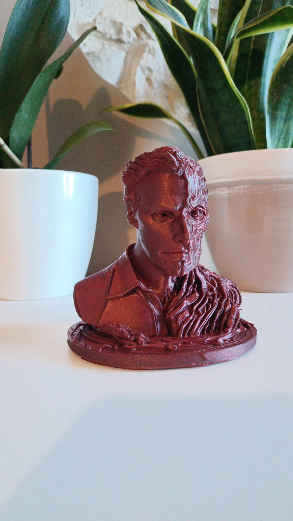 Vecna Bust - Stranger Things Double Face - Free 3D Print Model - MakerWorld