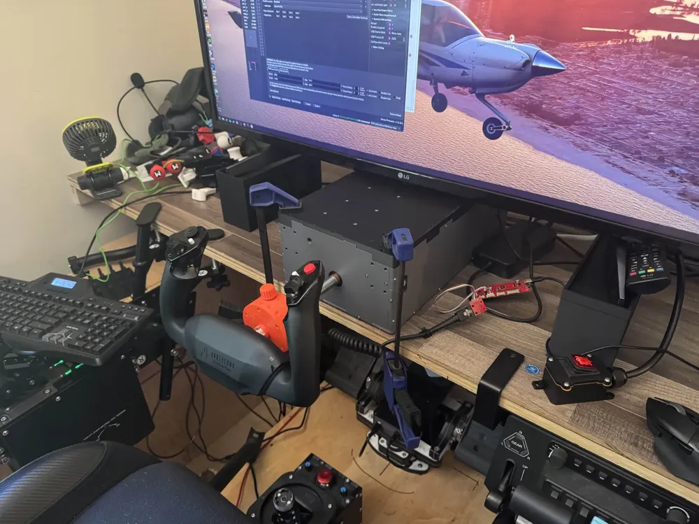 FFB Yoke case Revised for 2080 Gantry by aggressorblue MakerWorld ...