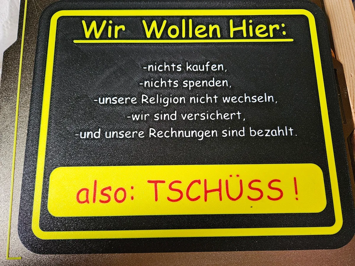Türschild – Kostenloses 3D-Druckmodell – MakerWorld