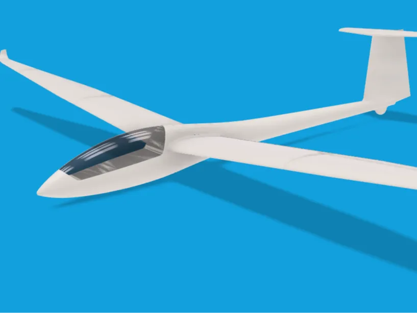 Ls-8 Glider - Free 3D Print Model - MakerWorld