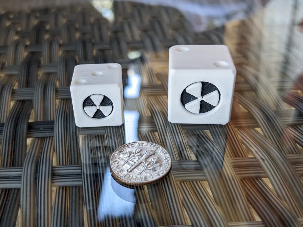 Fallout New Vegas Inspired Dice by alope089 - MakerWorld
