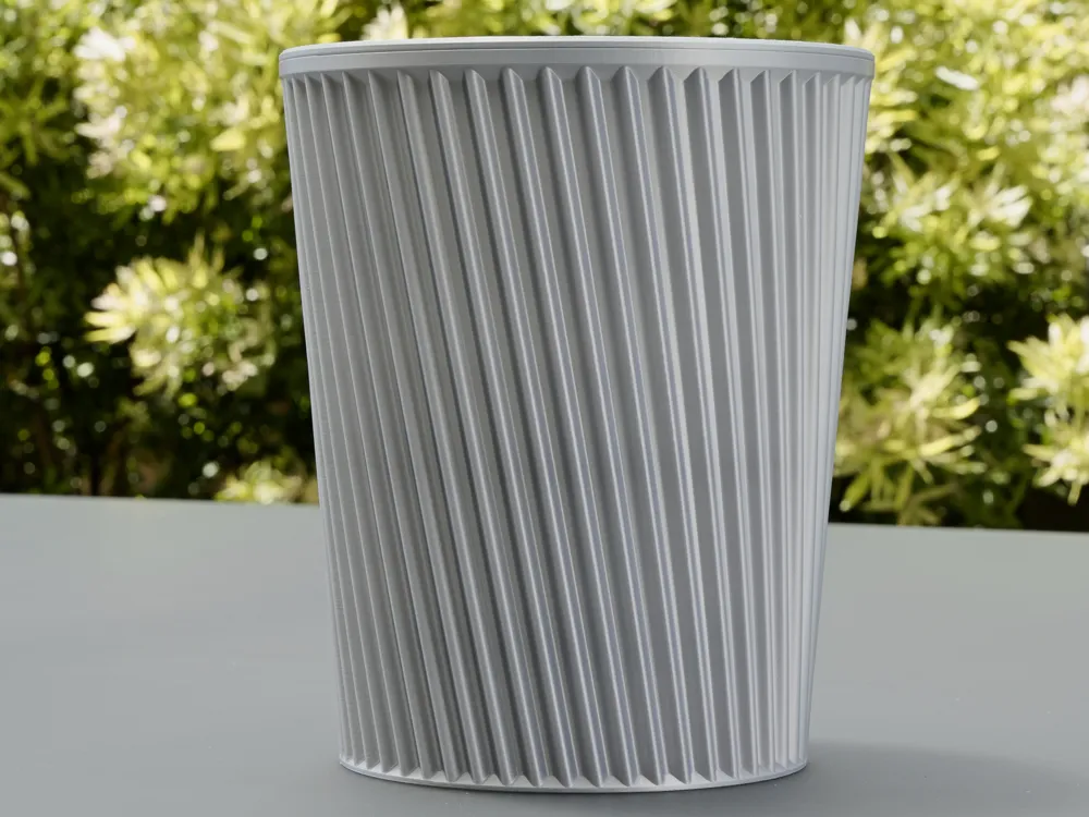 XL Trash Can - 10" high - Free 3D Print Model - MakerWorld