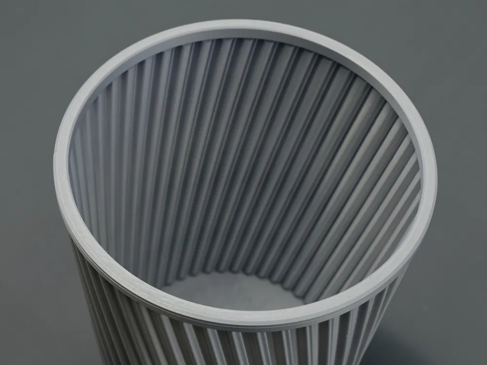 XL Trash Can - 10" high - Free 3D Print Model - MakerWorld