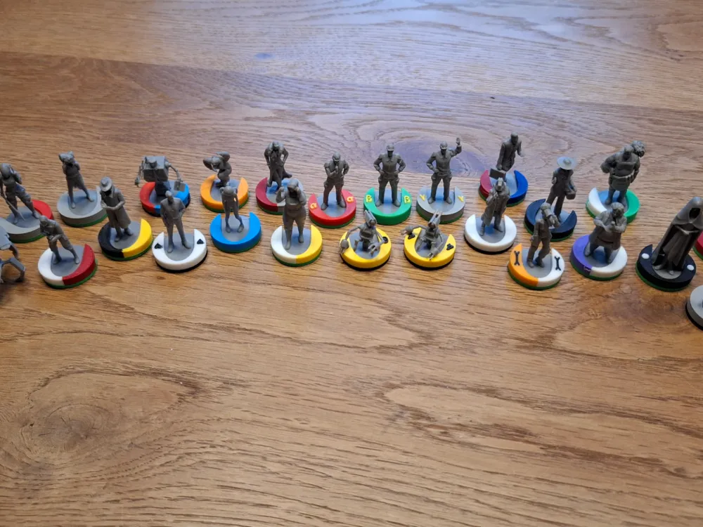 Stationfall - Character Bases and Frames - Free 3D Print Model - MakerWorld