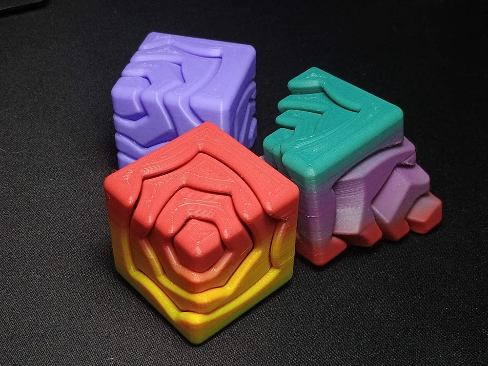 Nested Spirals Passthrough - Free 3D Print Model - MakerWorld