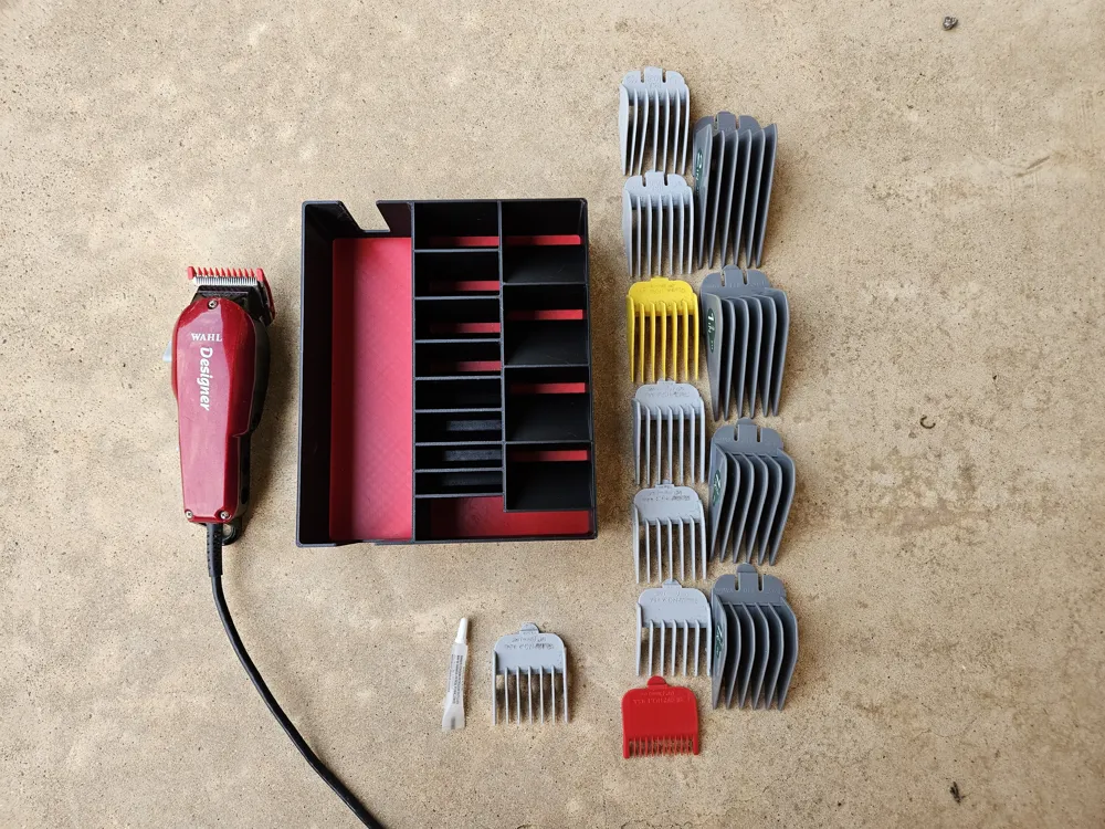 Clipper With Guards Holder - Wahl Designer N More by southlake333 ...