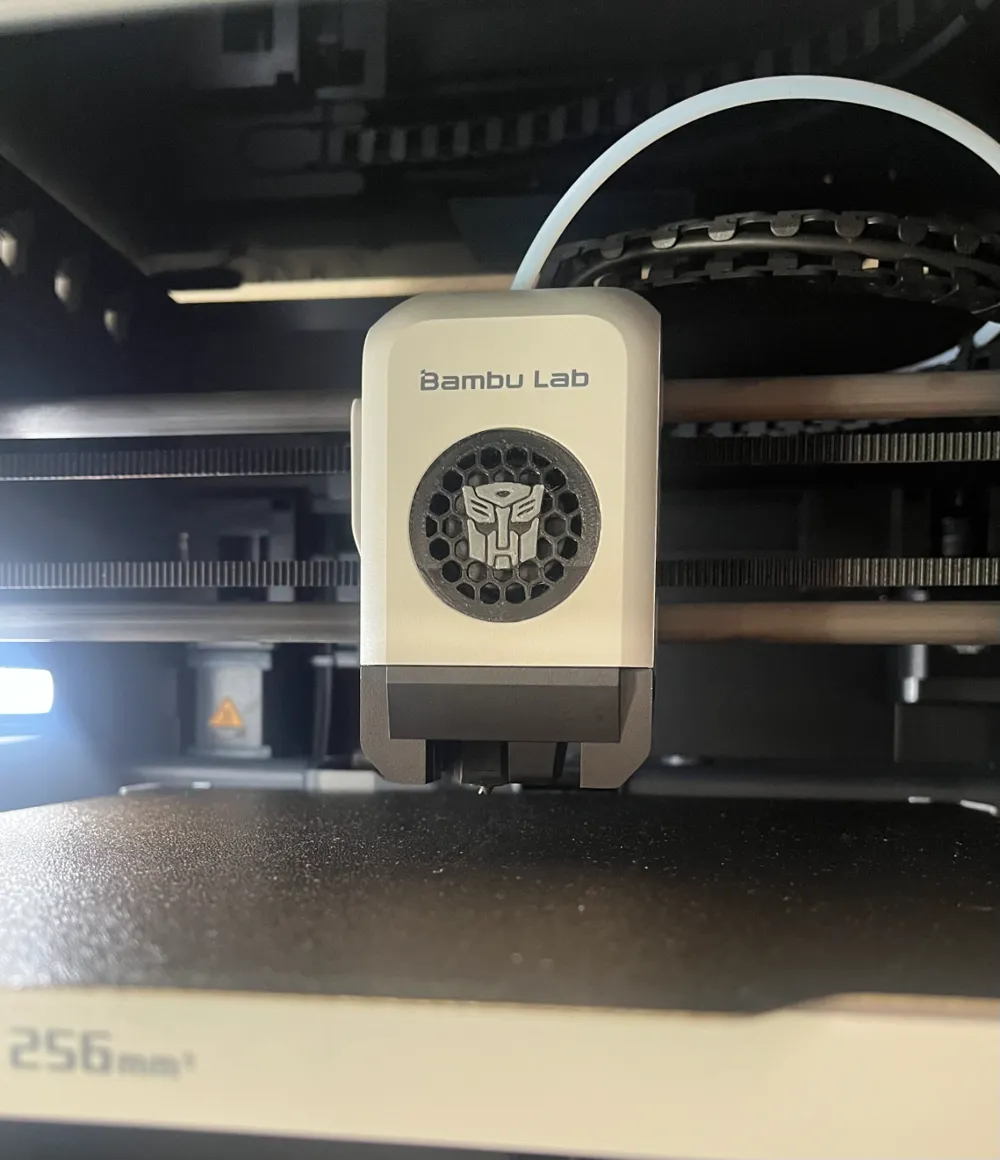 Autobot Fan Cover for Bambu Lab P1S by jbussa MakerWorld: Download Free ...