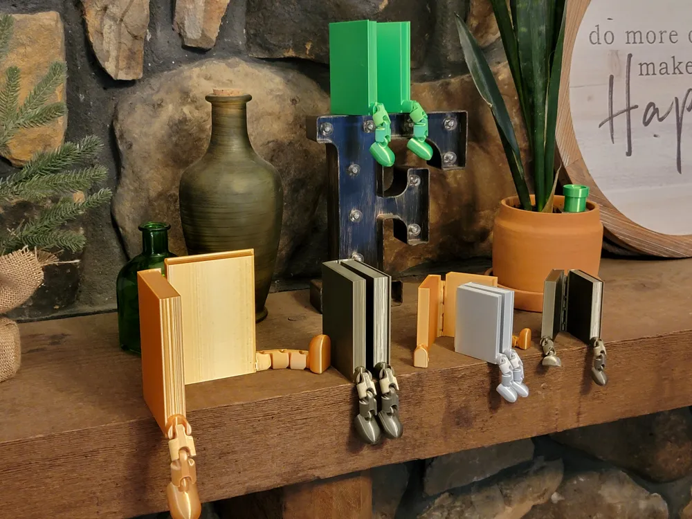 Book Lover's Buddy - Print in Place Hinge Edition by Click Print ...