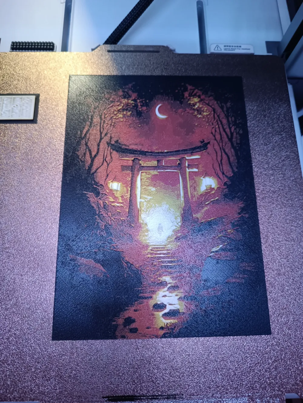 Japan Mistery Night Hueforge by Atrus Design - MakerWorld