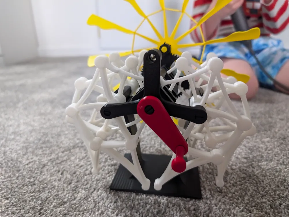 Easy Strandbeest by LoboCNC Remixed by Sculler1x MakerWorld: Download ...