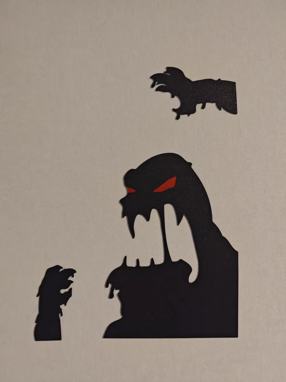 Halloween Spooky Window Monster V2 by HL3dDesign - MakerWorld