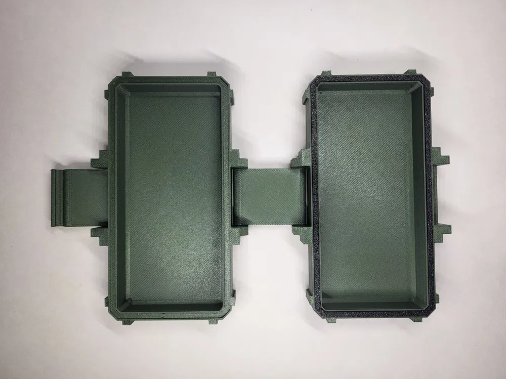 Mil - Box With Gasket tough waterproof container by Hester MakerWorld ...