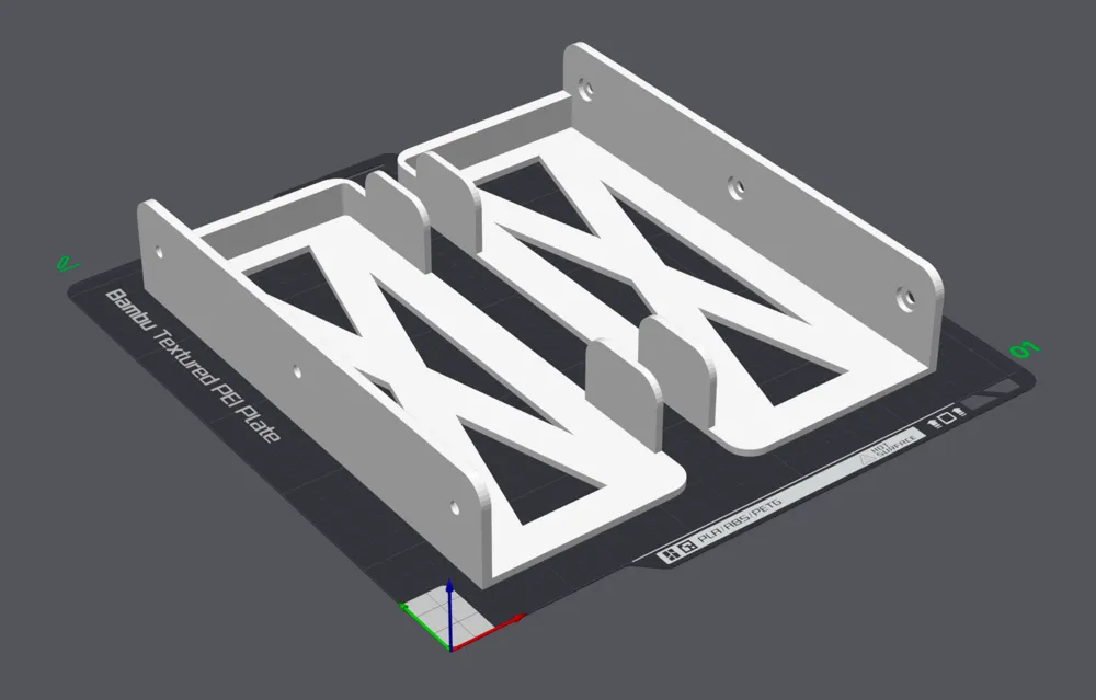 PS5 Slim Under Desk Shelf - Free 3D Print Model - MakerWorld