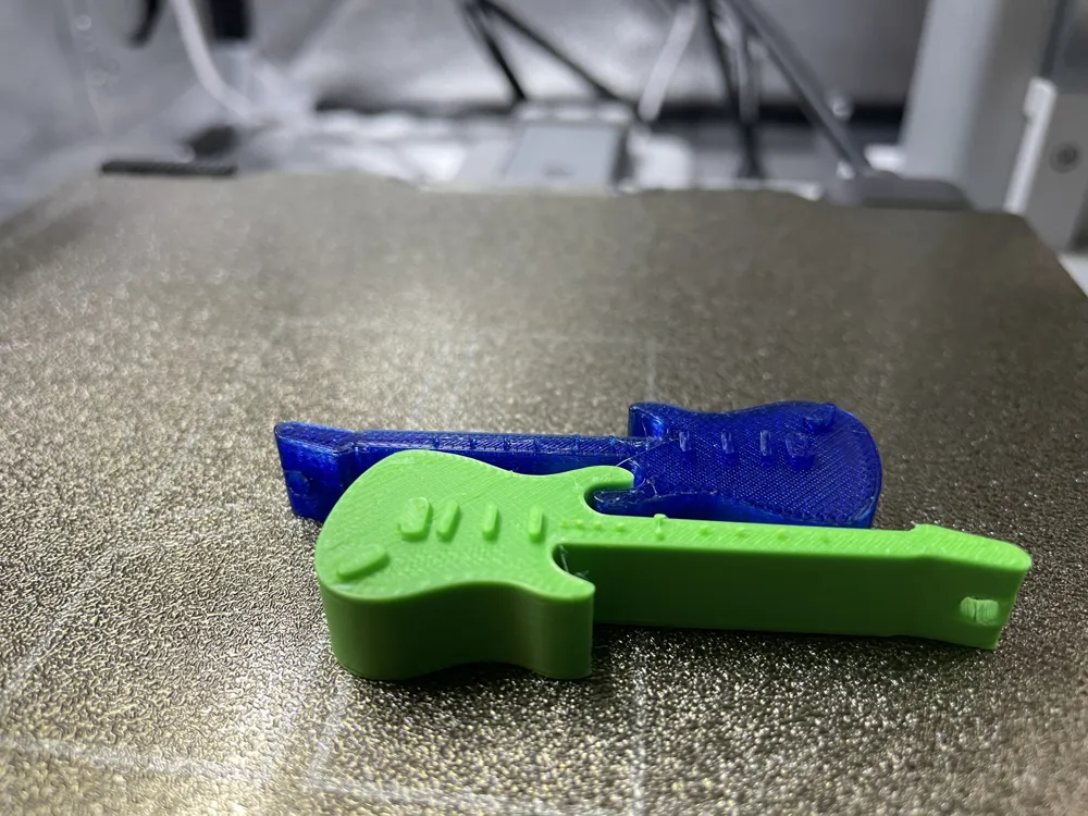 guitar keychain by jeff MakerWorld: Download Free 3D Models